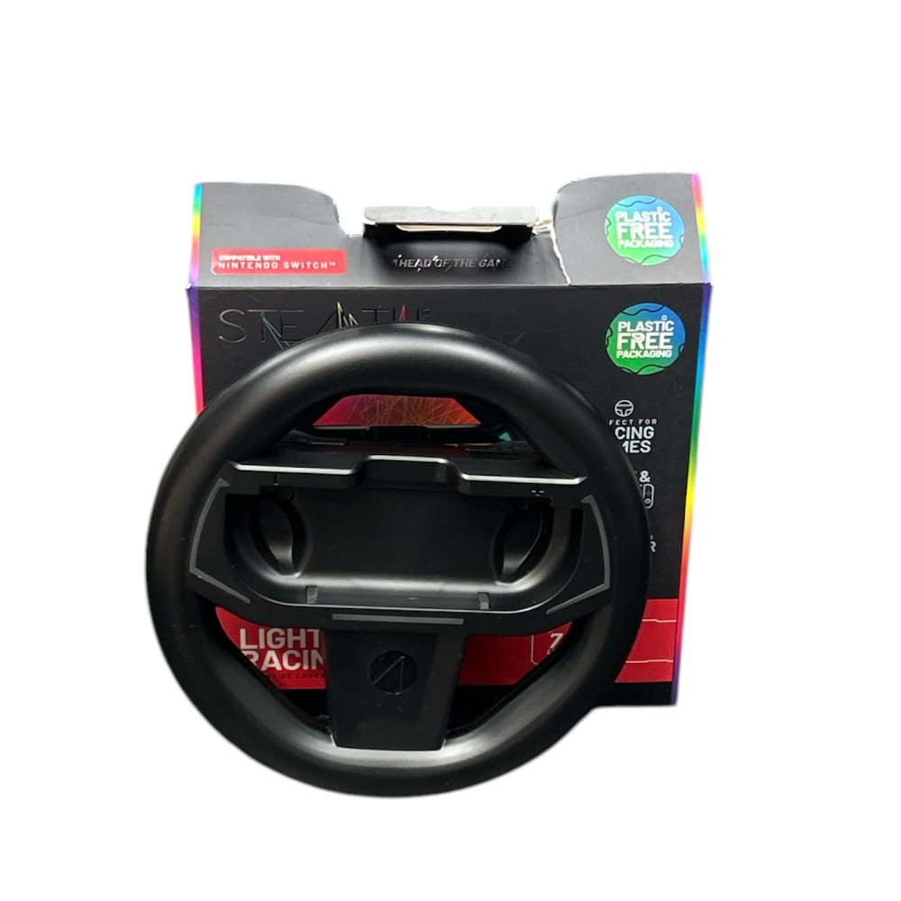 Used Stealth Light Up Switch Racing Wheel - Own4Less